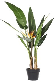 Umělá rostilina v květináči 115 cm STRELITZIA TREE Beliani