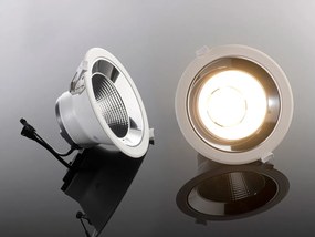LED2 2236151 LED2 Zápustné venkovní svítidlo ALFA II 17 9-15W 3CCT 3000K/3500K/4000K UGR bílá - LED2 Lighting