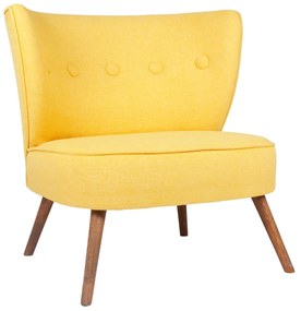 Atelier del Sofa Křeslo Bienville - Yellow, Žlutá