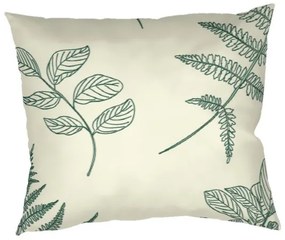 Dadka Povlak na polštář krep Kapradí banán  70x90 cm