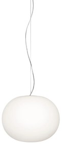 Flos Glo-Ball S2, závěsné svítidlo z triplexového skla, 1x205W E27, prům. 45cm