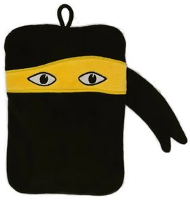 Termofor Hugo Frosch Classic Mini v látkovém obalu - ninja, 0,2 l, černá