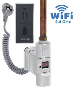 Hydronix Home Plus WiFi BASIC topná tyč Barva topné tyče: Lesklý chrom, Výkon topné tyče: 900 W, Připojení topné tyče: S kabelem se zástrčkou