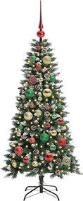 Umělý vánoční stromeček Zelená 120 cm PVC, plast a ocel 3395804