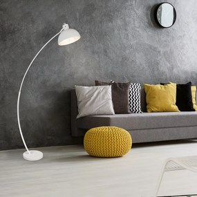 Rabalux Bílá stojací lampa Otto pro žárovku E27 5594