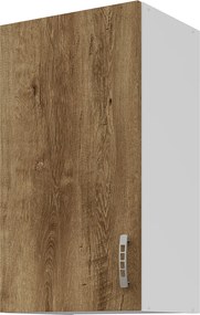 Levná kuchyňská linka SARA l | 260 cm | bílá/dub lefkas