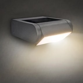 Brilagi - LED Venkovní nástěnné svítidlo CROTONE LED/7W/230V antracit IP54