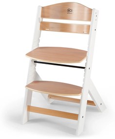 KINDERKRAFT Židlička jídelní Enock White wooden, Premium