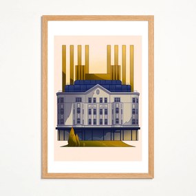 Marek Kulhavý | Mára Čmára Marek Kulhavý | Ostrava 1 Rám: Černý, Velikost: 100 x 70 cm