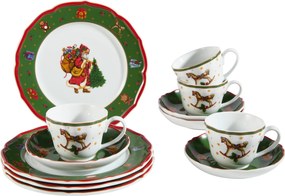 XXXLutz KÁVOVÁ SOUPRAVA 12dílné X-Mas - Sváteční nádobí - 005653016602