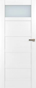 Interiérové dveře vasco doors BRAGA model 2 Průchozí rozměr: 70 x 197 cm, Orientace dveří: Levé dveře, Dekor: Bílá