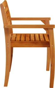Zahradní židle 6 ks 59 x 55 x 85 cm masivní akáciové dřevo 3216304
