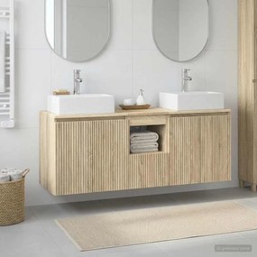 Sada koupelnových skříněk 3 ks Dub sonoma 49,5 x 41 x 62,5 cm 3405649