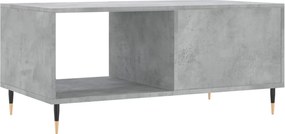 vidaXL Konferenční stolek 90 x 50 x 40 cm kompozitní dřevo [829192] Barva: bílá s vysokým leskem