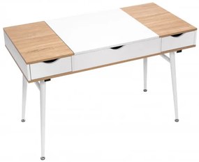 Kancelářský stůl LOFT bílý 190303