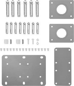 vidaXL Marketos Oboustranná zatahovací boční markýza 170 x 600 cm antracitová