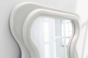 Designové nástěnné zrcadlo Fearghus 160 cm bílé