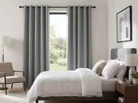 Závěs OXFORD LIGHT 140x250 cm, světle šedý Zavěšení: Řasící páska