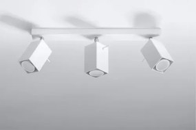 Bodové svítidlo SOLLUX Merida 3 GU10 3x40W bez zdroje SL.0097 bílá