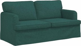 Set pohovek 2 ks Tmavě zelená textil 3407563