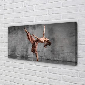 Obrazy na plátně Žena dlouhé vlasy tanec 140x70 cm