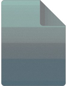 Ibena Deka Toronto tyrkysová/šedá, 150 x 200 cm