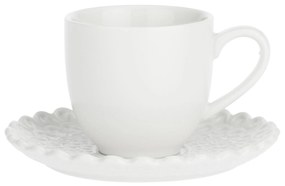 La Porcellana Bianca Sada 6 ks porcelánových šálků na kávu Momenti 85 ml