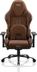 Herní látková židle hnědá, Normal Size: Diablo X.One Prime Cinnamon Brown