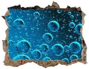 Wallmuralia Fototapeta díra na zeď Bubliny pod vodou 95x64 cm