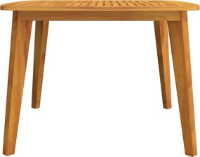 vidaXL Zahradní stolek 110 x 110 x 75 cm masivní akáciové dřevo [310302]