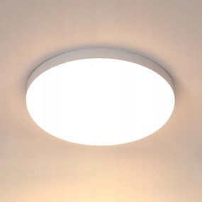 Lampa Sufitowa Plafon Led Biały Łazienkowa Wodoodporna 32W 3000K IP54