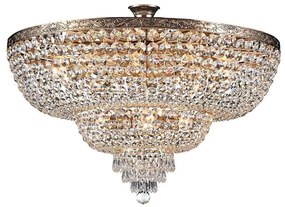 Maytoni DIA891-CL-14-G - Přisazený lustr PALACE 14xE27/60W/230V