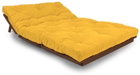 Rozkládací futonová pohovka LAYTI 03 140 cm z - výběr z 10 provedení