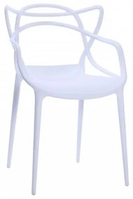 Jídelní židle Oberon, bílá