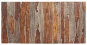 Jídelní stůl šedý 180 x 90 x 76 cm masivní sheeshamové dřevo - Default Title