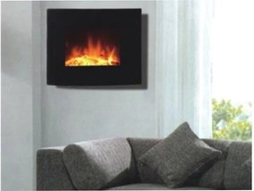Electric fireplace -  LED elektrický krb 60 Black