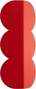 Červené hliníkové nástěnné svítidlo BISCUIT – Thoro