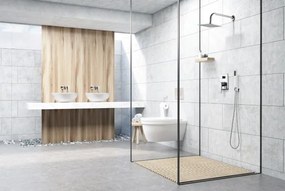 Invena Dokos, podomítková umyvadlová baterie, chromová lesklá, INV-BP-19-U01-A