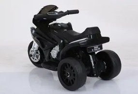 Eljet Dětská elektrická trojkolka BMW S1000 RR černá / 25 W / Rychlost