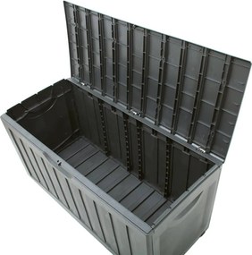 Úložný box černý 118 x 53 x 57 cm polypropylen 153887
