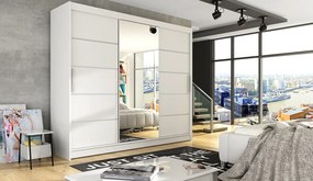 FN Skříň Astana VI 250 cm bílá