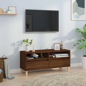 vidaXL TV skříňka 100 x 34,5 x 44,5 cm kompozitní dřevo [831899] Barva: Bílá