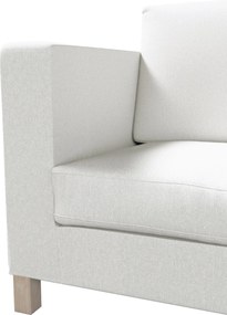 Potah na pohovku IKEA  Karlanda 3-místná nerozkládací, krátký barva krémová látka pletený vzor