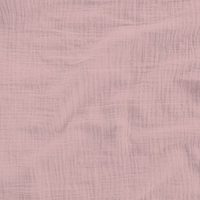 Celoroční mušelínový povlak na polštářek Soft Pink - GOTS Velikost: 70 x 90