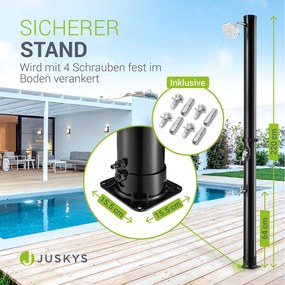 Juskys Solární zahradní sprcha Victoria Velikost: 20 L