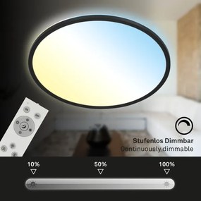 Brilo - LED Stmívatelné stropní svítidlo SLIM LED/31W/230V 2700-6500K + DO