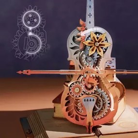 ROBOTIME Rokr 3D dřevěné puzzle Nádherná symfonie 199 dílků