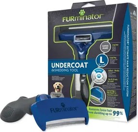 FURminator vyčesávací hrablo pro psy L / Hrablo na srst / dlouhá srst