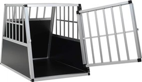 Klec pro psy s jednokřídlými dvířky 65 x 91 x 69,5 cm 170664