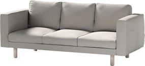 Potah na pohovku IKEA Norsborg 3-místná barva šedá látka pletený vzor